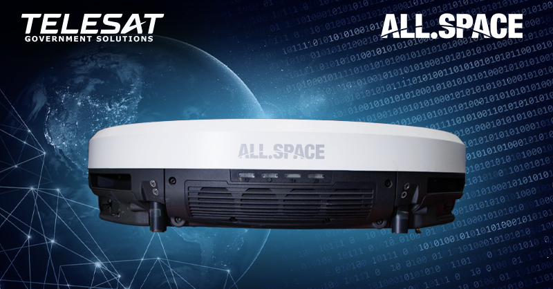 ALL.SPACE and Telesat Government Solutions begin terminal collaboration ...